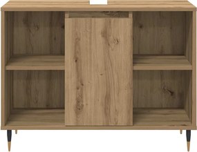 Sada koupelnového nábytku 3 ks Artisanový dub 30 x 30 x 180 cm 3378514
