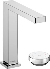 Hansgrohe Tecturis E, dvouotvorová umyvadlová baterie 150 CoolStart EcoSmart+ s odtokovou soupravou, chromová, HAN-73053000