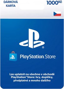 PlayStation Store - Dárková karta 1000 Kč
