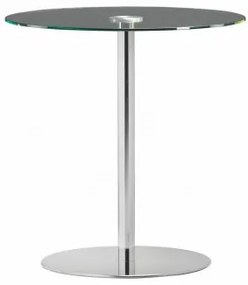 RIM Kulatý stůl TABLE TA 861.02 sklo Deska stolu Čiré sklo průměr desky 80 cm