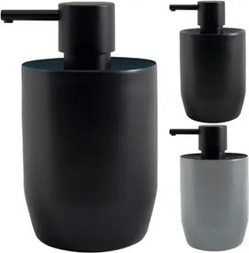Spirella JARO dávkovač mýdla černý/petrolejový / keramika / 300 ml