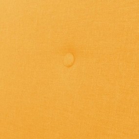 Trojmístná sedačka, textil, žlutá 244659