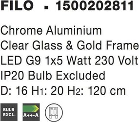 NV 9136503 Venkovní svítidlo TOC LED2W, 60lm, 3000K,IP65, béžov - NOVA LUCE