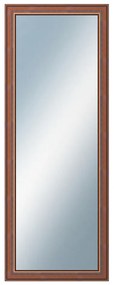 DANTIK - Zarámované zrcadlo - rozměr s rámem cca 60x160 cm z lišty ANGLIE hnědá (561)