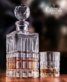 Aurum Crystal DIPLOMATICO whisky set (1+6)