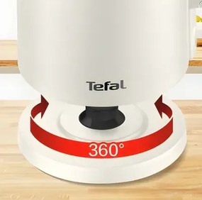 Tefal KO140AE0 Thermo Protect bílá / Rychlovarná konvice / 1500 W / pl