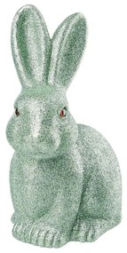 Butlers EASTER Velikonoční zajíček třpytivý 22 cm - mátová