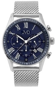 Pánské náramkové hodinky JVD JE1001.1 s římskými číslicemi - chronograf 10ATM