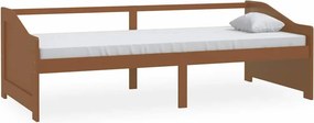 3místná válenda medově hnědá masivní borovice 90 x 200 cm 322166