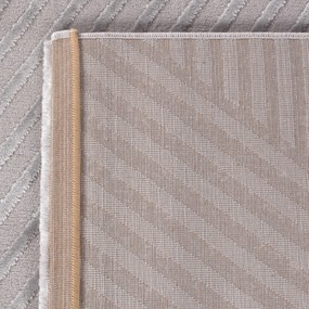 Ayyildiz, Kusový koberec Sahara 1115 Silver, 280x370, šedá, obývací pokoj