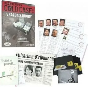 ThinkFun Odložené případy: Vražda s úroky / počet hráčů 1-4 / od 14 le