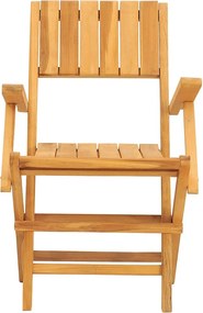 Skládací židle 6 ks 55x62x90 cm masivní teak 3155068