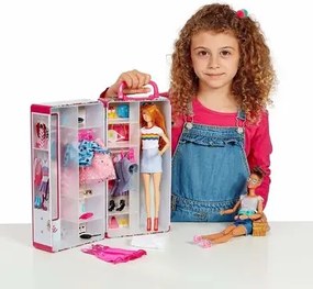 Šatní skříň pro panenky Barbie / Příslušenství pro panenky