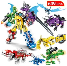 Stavebnice Transformers dinosauři Varianta: bez krabice