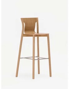 Paged meble contract Dřevěná barová židle H-2160 GALERIE - Moření Paged Collection mořený buk