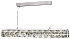 Moderní LED osvětlení s broušeným sklem 5861CC