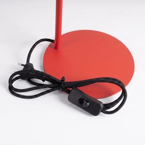 Sollux Lighting Stolní lampa NOX červená