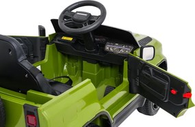 Elektrické autíčko Land Rover Defender zelené