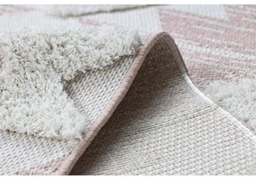 Kusový koberec Romba růžový 136x190cm