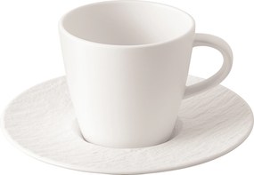 Villeroy&Boch Villeroy & Boch Manufacture Rock Blanc šálek na kávu s podšálkem sada