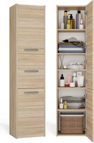 Koupelnový sloupek S43 dub sonoma