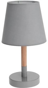 Koopman Stolní lampa Pastel tones šedá, 30,5 cm