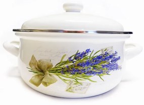 BELIS - Rendlík + poklice 18cm Lavender, smalt, 1,8L