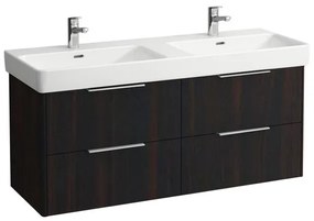 Laufen Base Skříňka pod umyvadlo 126 cm, tmavohnědý jilm H4025141102631