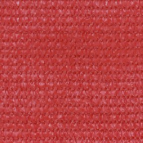 Balkónová zástěna červená 75 x 500 cm HDPE 311006
