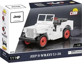 COBI 24518 Jeep Willys CJ-2A / 111 kostek / 1:35 / od 6 let