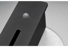 Moderní orientační svítidlo Erin se senzorem IP54 černá