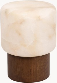 Stolní lampa z alabastru Ernesto