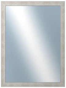 DANTIK - Zarámované zrcadlo - rozměr s rámem cca 60x80 cm z lišty ANDRÉ velká stříbrná (3157)