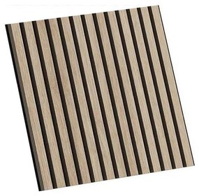 BATH DELUXE 54-060-08-86-12 - SADA 4x Akustický obkl panel DANVIKEN 60x60 cm dub 54-060-08-86-12