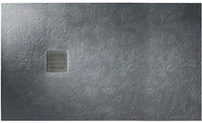 Roca Terran obdélníková sprchová vanička 200x100 cm šedá AP1017D03E801200