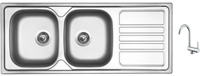 Set Sinks OKIO 1200 DUO V matný + baterie Sinks MIX WINDOW W