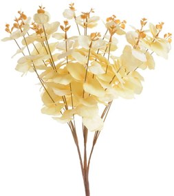 Umělý eukalyptus 50 cm - vanilka