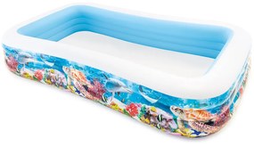 INTEX Dětský obdélníkový bazén Tropical 305 x 183 x 56 cm