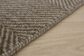 MK Original: Produkty s rodokmenem, Ručně vázaný indický koberec Sirsa 1311 brown, 60x90, béžová, ložnice