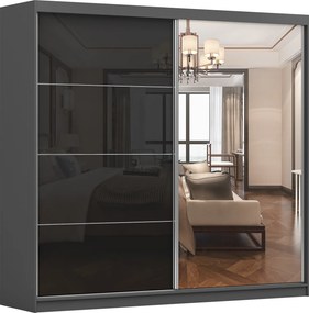 IDZ Šatní skříň MULTI 31, 233 cm Barva dřeva: Šedá
