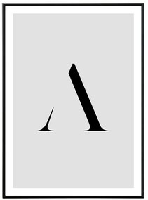 Letter A - 50x70 cm Obraz