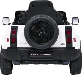 Elektrické autíčko Land Rover Defender bílé