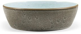 Bitz Kameninový miska na polévku 18cm Grey/Light Blue