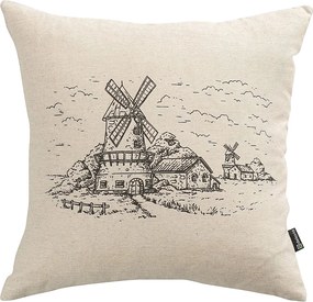 Povlak na polštář Countryside Windmill 45x45 cm