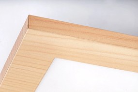 Rabalux Stropní LED svítidlo Almond s dekorem dřeva hranaté 295x295mm 12W 6907