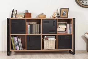 Designový regál Ilaria 164 cm borovice