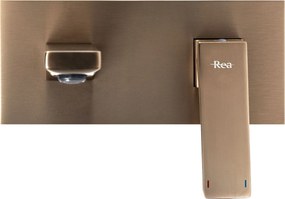 Rea, Podomítková vanová baterie PREMIUM REA Joe Brush Copper, REA-B4509