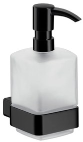 Emco Loft - nástěnný dávkovač tekutého mýdla, černá 052113301