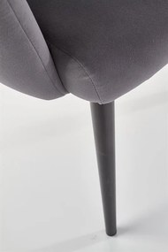 HALMAR K410 židle šedá