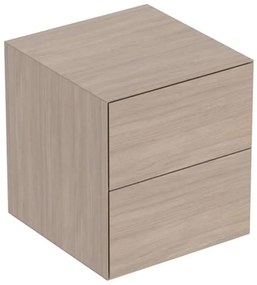Geberit ONE - Boční skříňka 45x49x47 cm, 2 zásuvky, dub 505.077.00.5